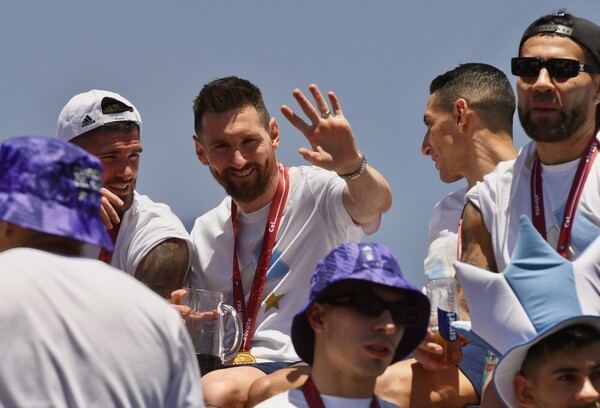 La celebración de la Copa del Mundo de Argentina en directo